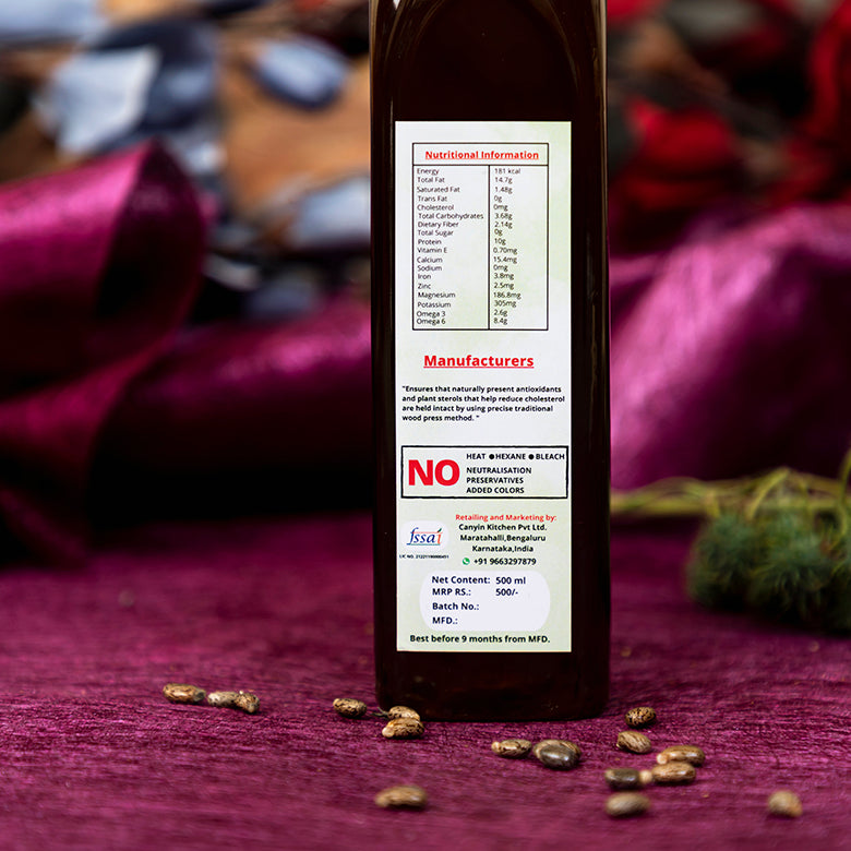 ADVAIK CASTOR OIL(Traditional Made) - 500ml – Advaik - Taste of Purity